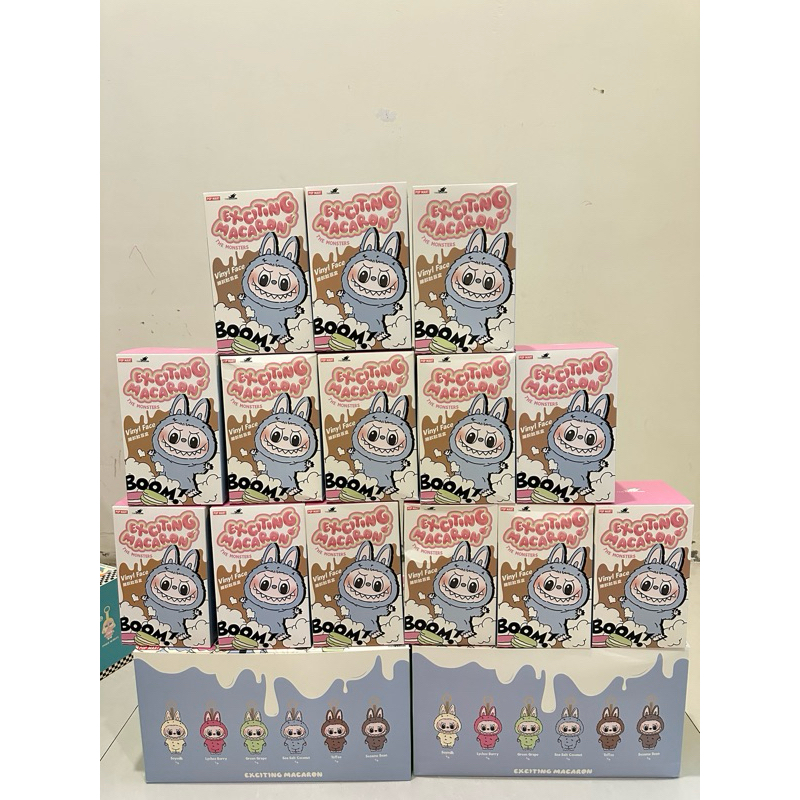 Jual READY siap kirim !!!labubu macaron labubu v1 original 100% popmart ...