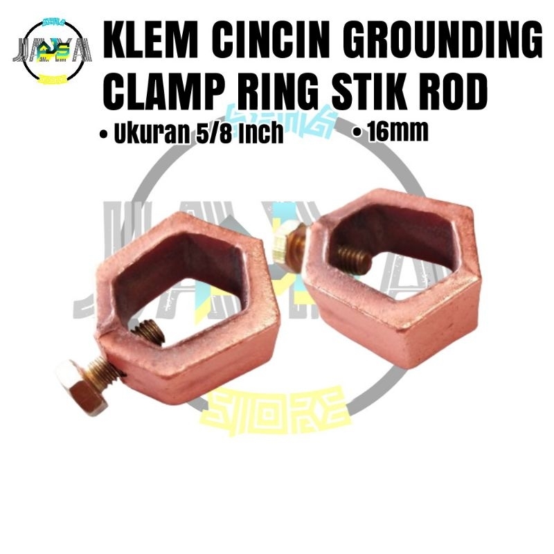 Jual Ring Clamp Klem Cincin Grounding Stick For Rod Isolator Kabel ...
