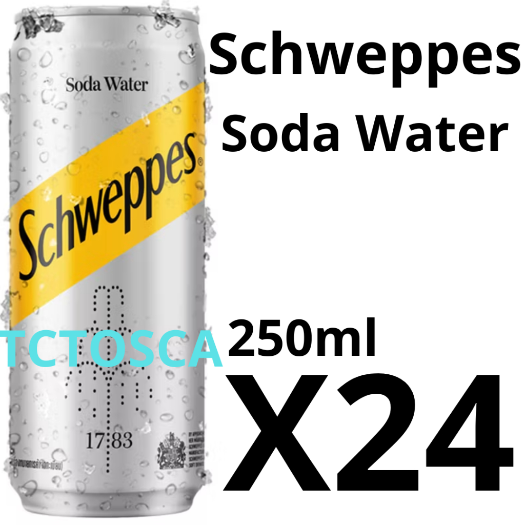 Jual Air Soda | Soda Water Schweppes Soda Water 250ml x 24 Pcs | Shopee ...