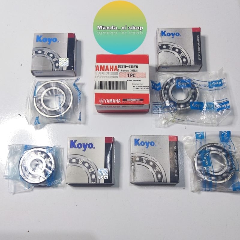 Jual Laher bearing gearbox rasio set mio lama mio sporty mio smile ...