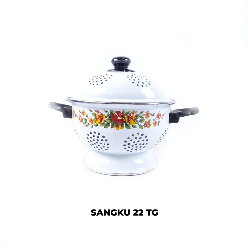 Jual SANGKU 22 TG/Wakul Nasi Enamel/Tempat Nasi | Shopee Indonesia