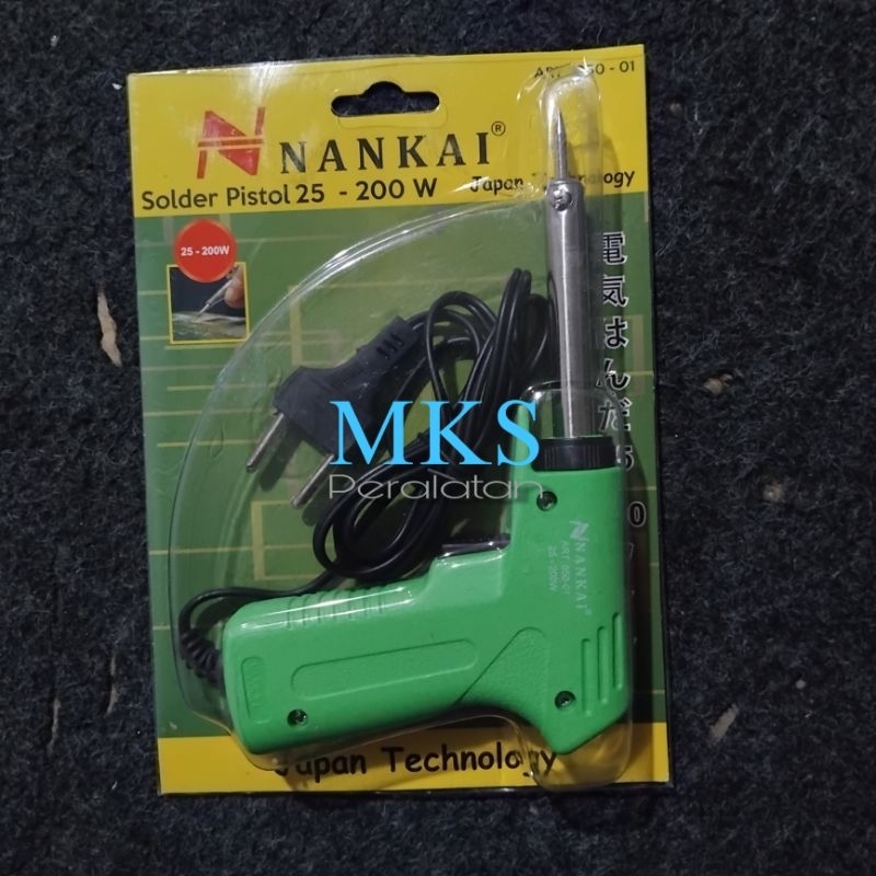 Jual Nankai | Solder Pistol 25-200Watt | Alat Patri Solderin Iron Model ...