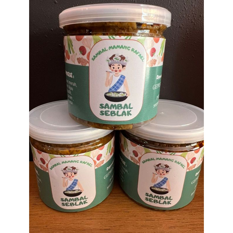 Jual SAMBAL SEBLAK BY MAMANG RAFAEL ORIGINAL HALAL VIRAALLL | Shopee ...