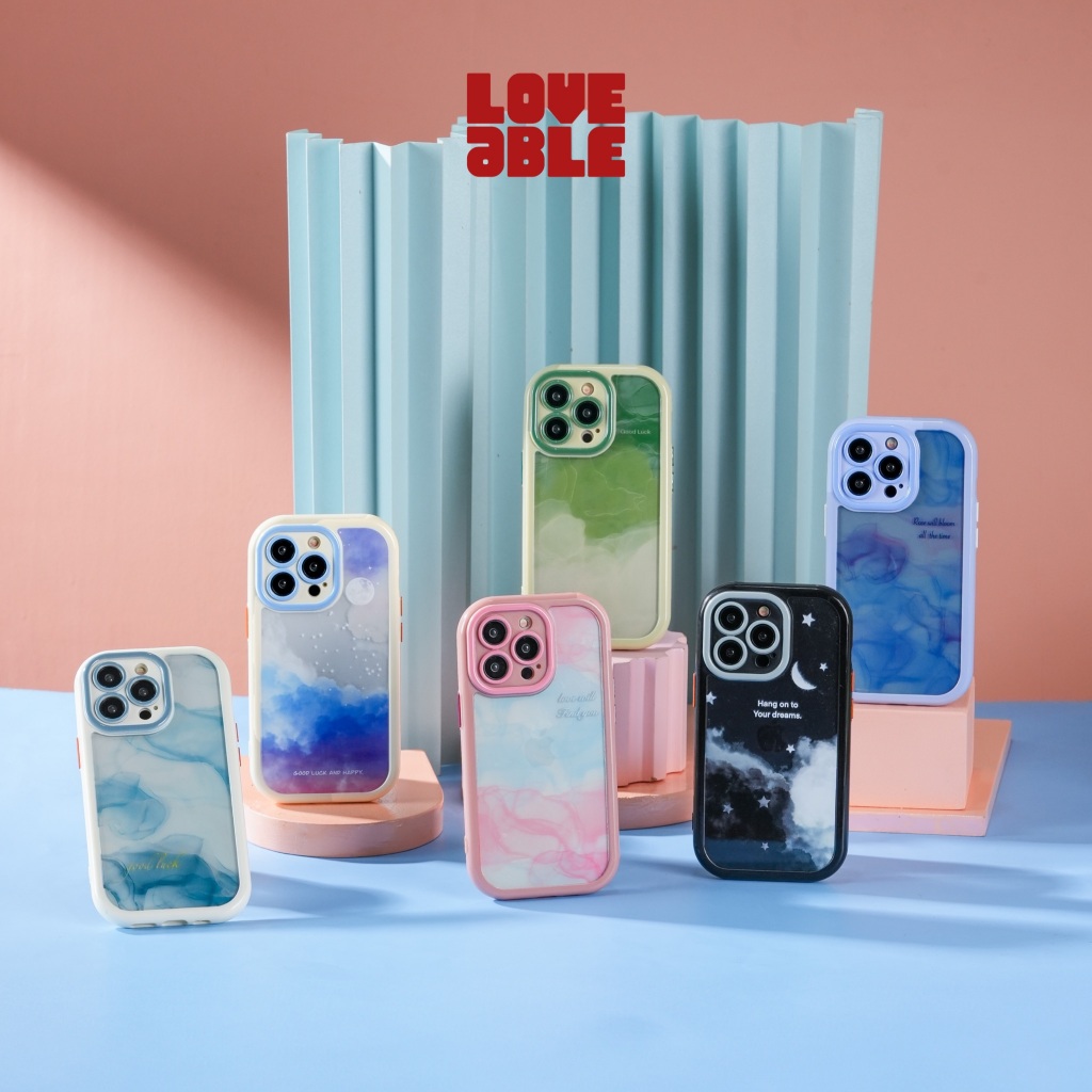 Jual LOVEABLE Marble Bumper Case - Hardcase/Cashing HP For iPhone X XS ...