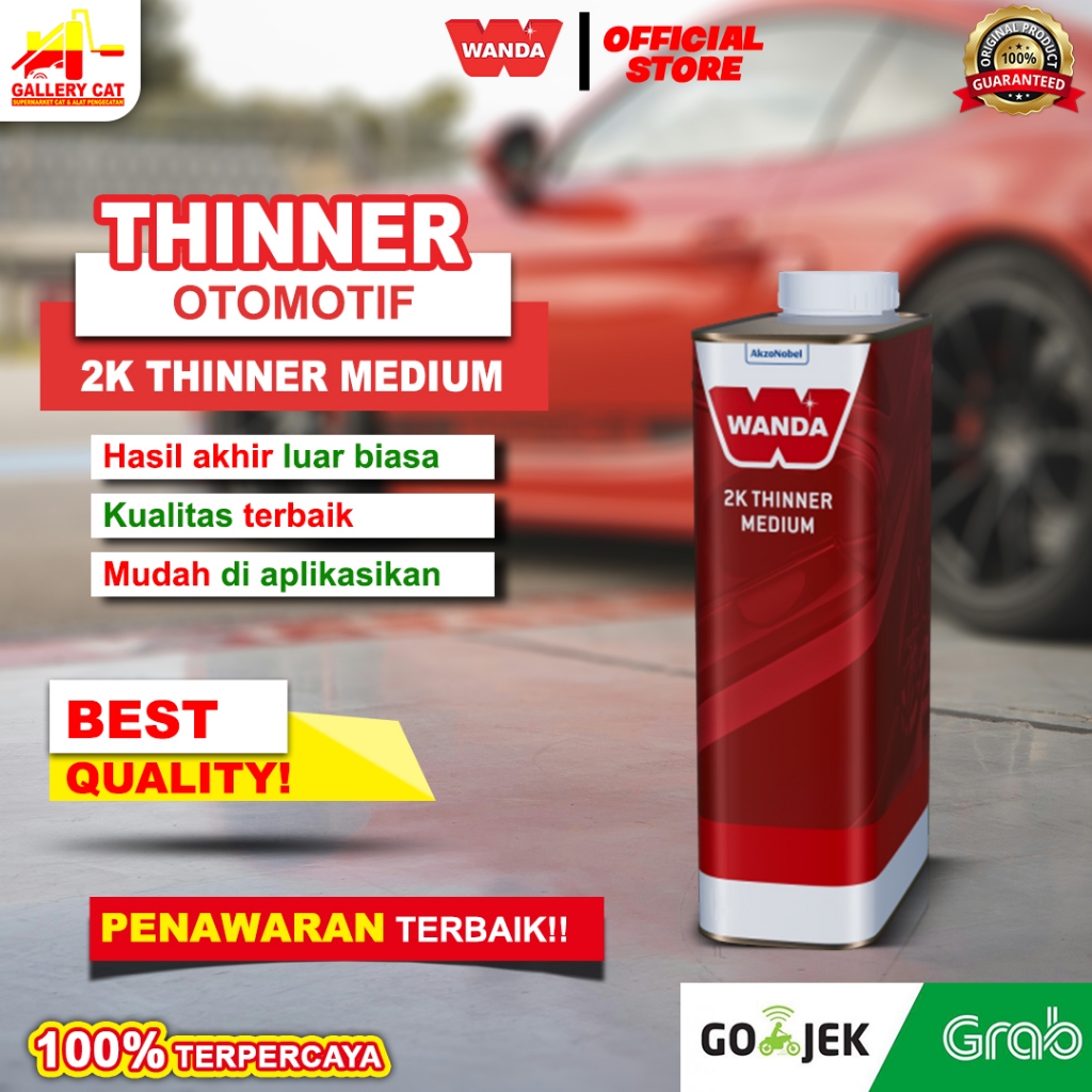 Jual Wanda Thinner Medium @5 Ltr | Shopee Indonesia