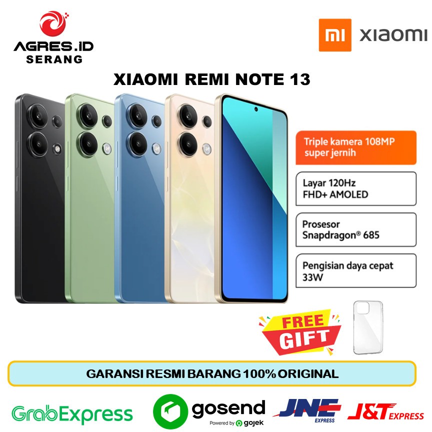 Jual Xiaomi Redmi Note 13 4G LTE 8/256GB | Xiaomi Redmi Note 13 5G 8 ...