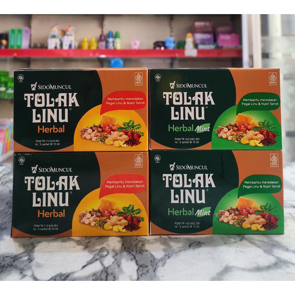 Jual Tolak Linu Mint Herbal isi 5 Sachet Sidomuncul Toserba Azizah ...