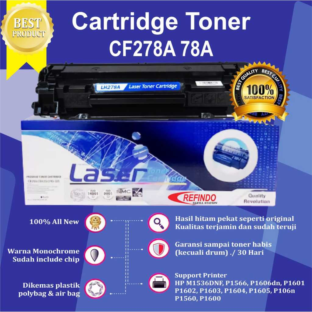 Jual Toner 78A ( CE278A ) | Shopee Indonesia