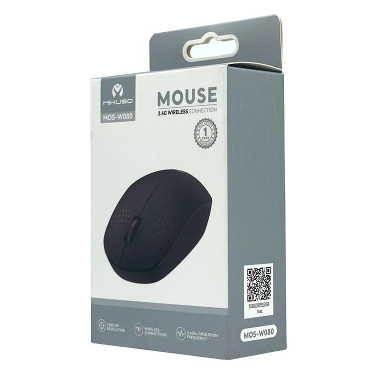 Jual Mikuso MOS-W080 Mouse Wireless 2.4G 1200DPI | Shopee Indonesia