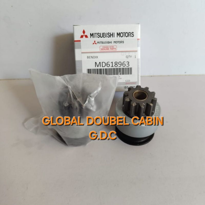 Jual Bendix stater L200 Strada,TRITON 2,5cc gigi 10 MD618963 | Shopee ...