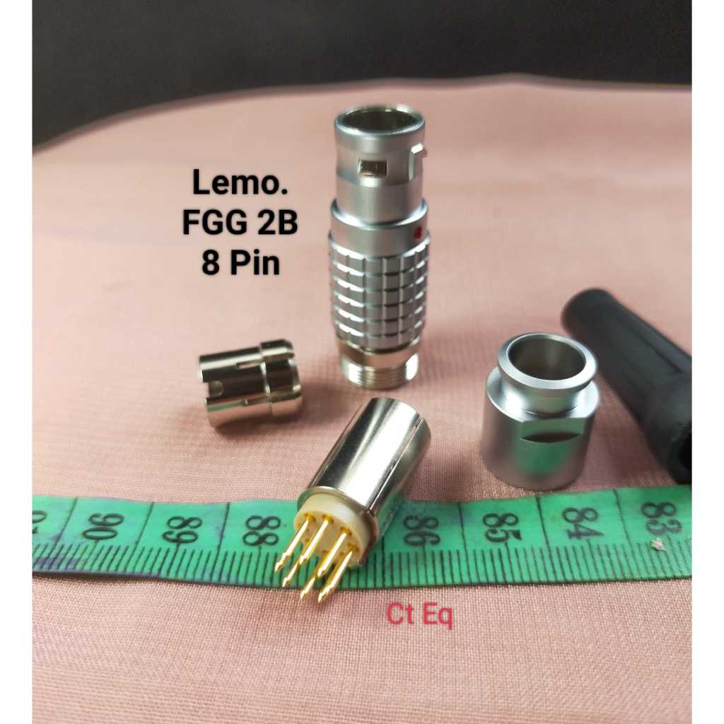 Jual Fgg 2B 8 Pin Male Connector Plug 8 Pin FGG 2B 8 Core | Shopee ...