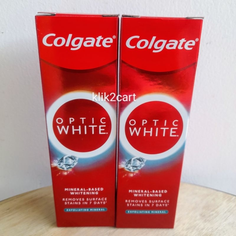 Jual Colgate Optic White 100gr | Shopee Indonesia