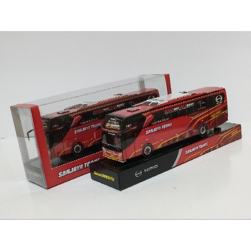 Jual MINIATUR BIS BUS PAPERCRAFT JETBUS 3 SANJAYA TRANS ALBINO ADIPUTRO ...