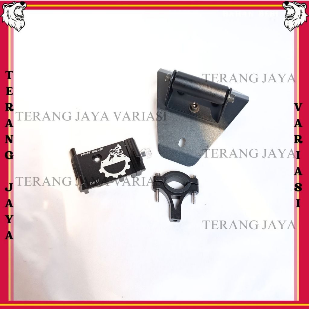 Jual PAKET HOLDER GPS HP XMAX OLD CONNECTED PHONE HOLDER ALUMUNIUM Z072 ...