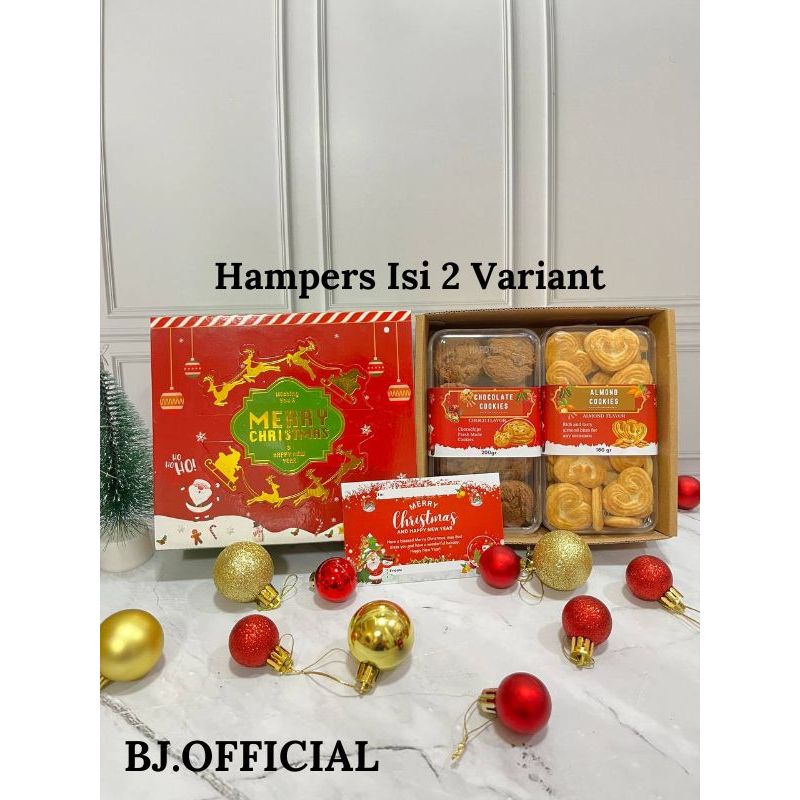 Jual [HAMPERS PARCEL NATAL] ISI 2 VARIANT COOKIES TERMURAH DAN PASTINYA ...