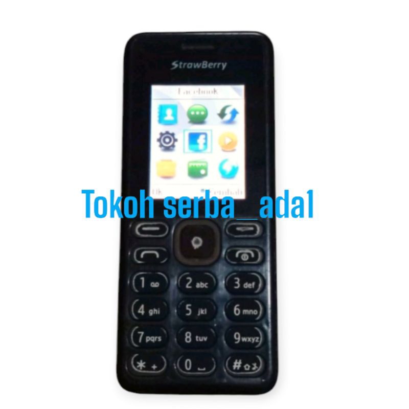 Jual Handphone Strawberry ST22 normal siap pakai bisa mp3 2 sim card | Shopee Indonesia
