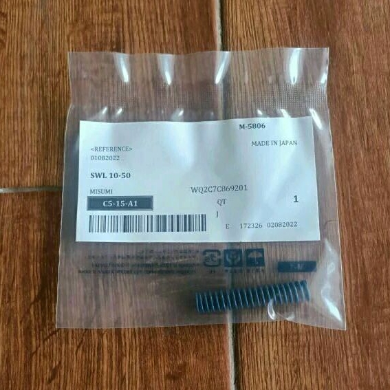 Jual per misumi biru tua SWL 10 - 50 original jepang / misumi biru tua ...