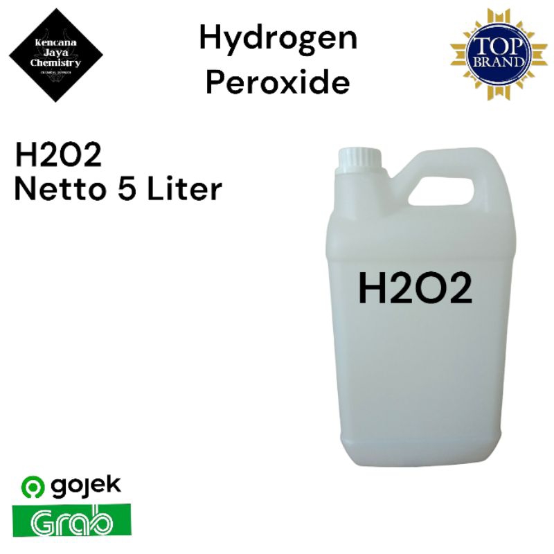 Jual H2O2 5liter /Hirdrogen Peroxide / H2O2 kemasan 5liter | Shopee ...