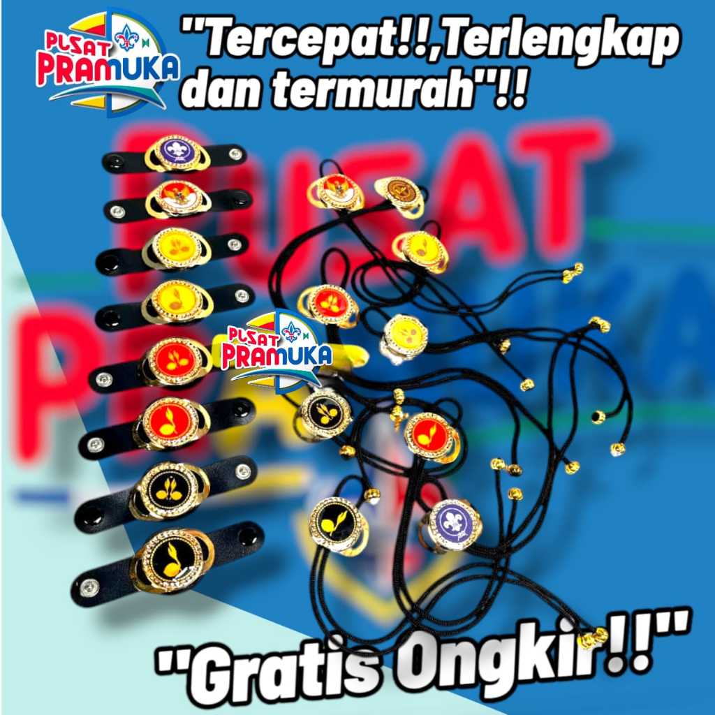 Jual Ring kacu hasduk pramuka kupingan fiberglas tali kalep | Shopee ...