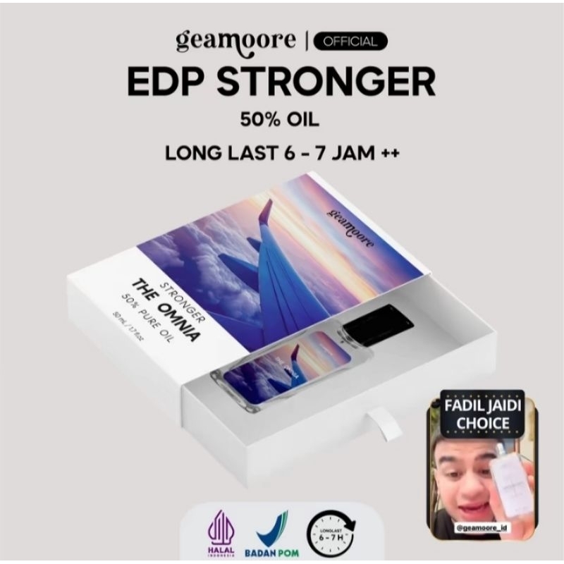 Jual (100% ORI) PARFUM STRONGER GEAMOORE / EDP STRONGER POPULAR SCENT ...