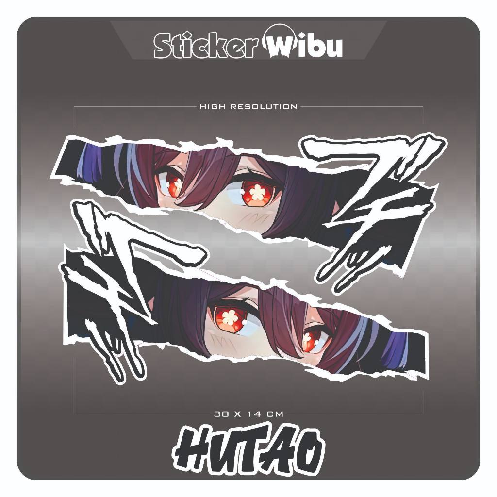 Jual STICKER PRINTCUT MATA ANIME / MOTOR / MOTIF 4 / STIKER / SEMUA ...