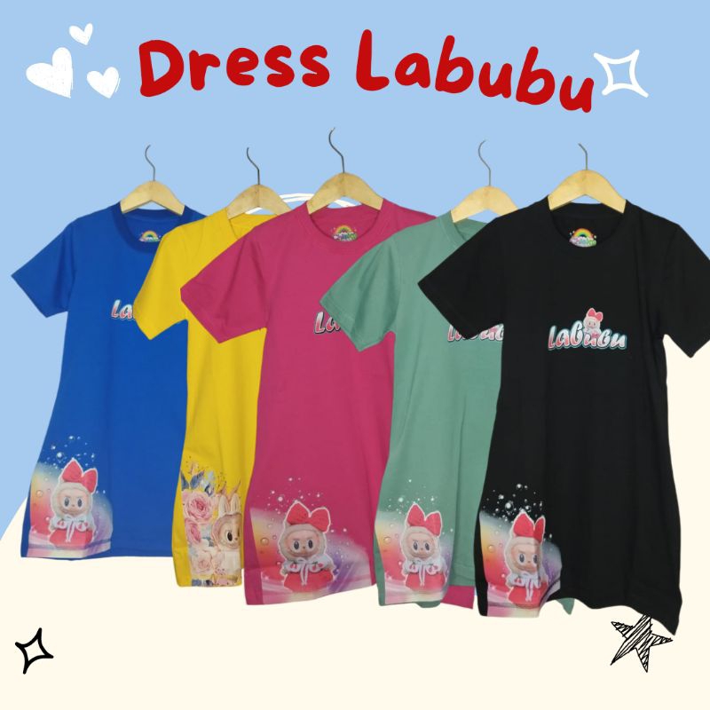 Jual Daster Anak Labubu/Dress Anak viral | Shopee Indonesia