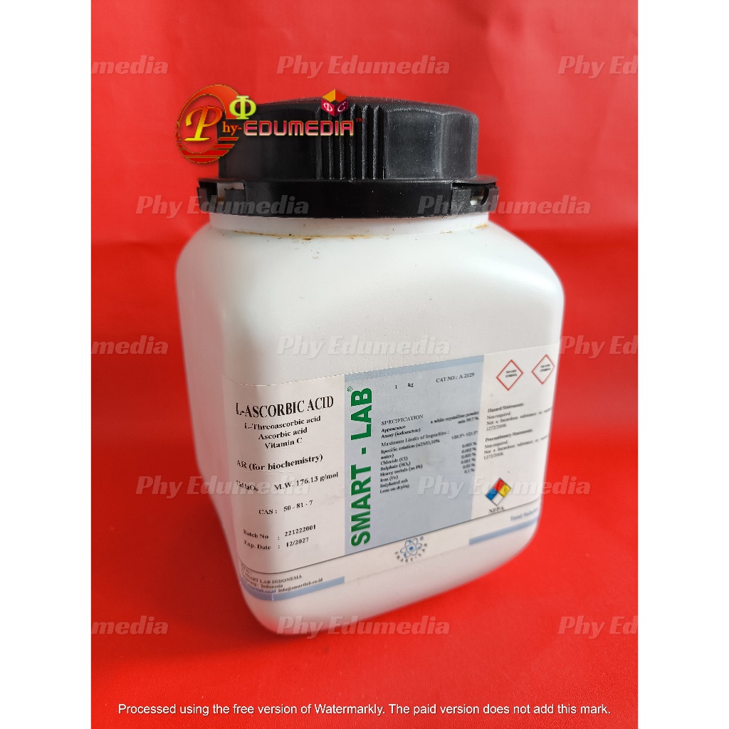 Jual Ascorbic Acid / Asam Askorbat Analis Smartlab Per 100 Gram ...