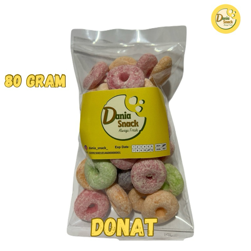Jual SNACK/CEMILAN DONAT KERING (Manis) | Shopee Indonesia