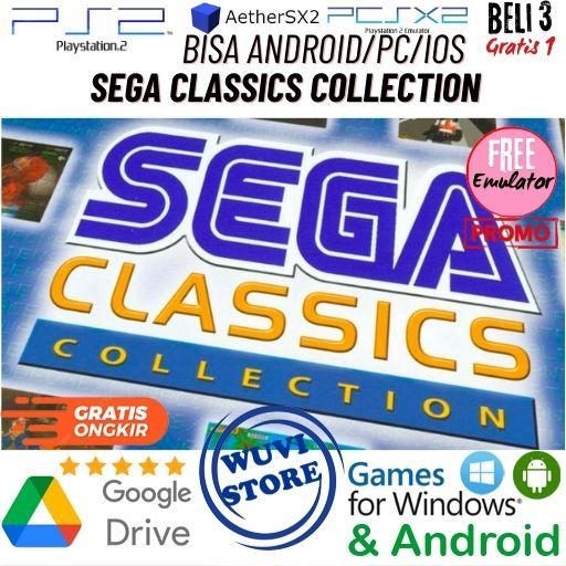 Jual PS 2 Sega Classics Collection | Bisa di PC / Android / IOS Plus ...