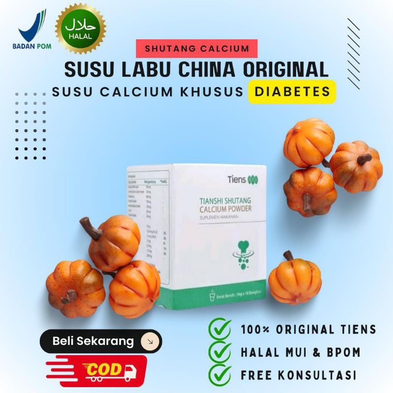 Jual SUSU LABU CHINA UNTUK DIABETES - TIANSHI SHUTANG CALCIUM POWDER ...