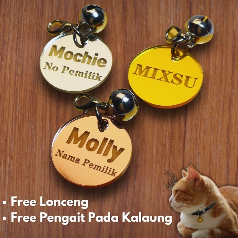 Jual LIONTIN ONLY CUSTOM NAMA/LIONTIN FREE CUSTOM NAMA MOTIF BULAT ...