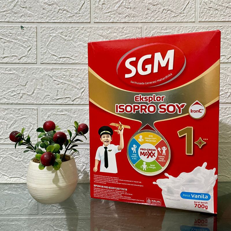 Jual SGM Eksplor ISOPRO SOY 1+ Susu Pertumbuhan 700gr | Shopee Indonesia