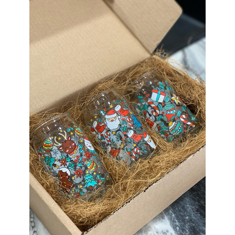 Jual HAMPERS NATAL gelas natal christmas gift labubu christmas | Shopee ...