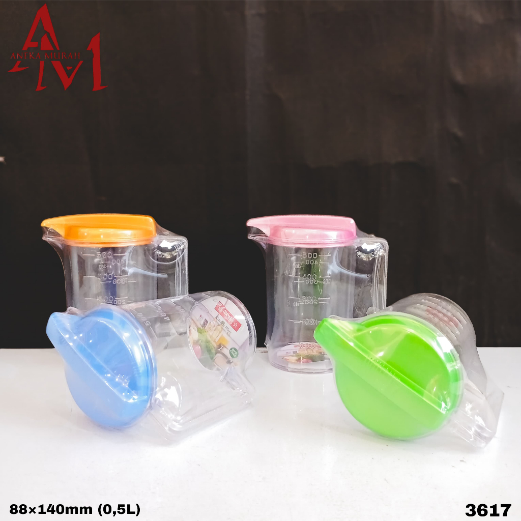Jual GELAS TAKAR GL - 29 KITCHEN PITCHER 1000ML ( 3618 ) / GL - 28 KITCHEN PITCHER 500ML ( 3617 ...