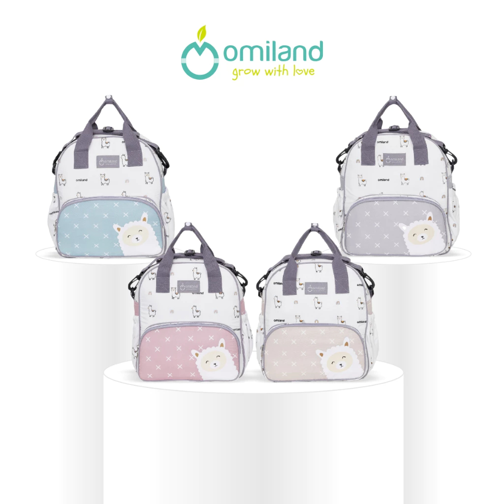 Jual Omiland Tas Bayi Ransel Diapers Bag Alpaca Series/Tas Untuk ...