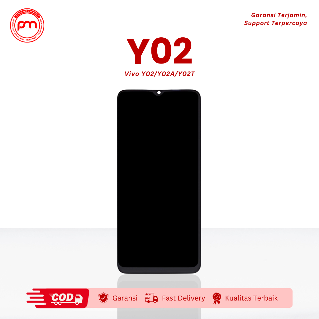 Jual LCD Vivo Y02 Fullset LCD Touchscreen | Shopee Indonesia