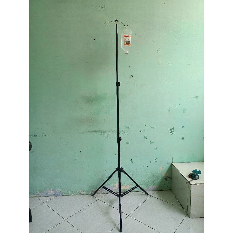 Jual TIANG INFUS PORTABLE HOMECARE (FREE TAS) | Shopee Indonesia