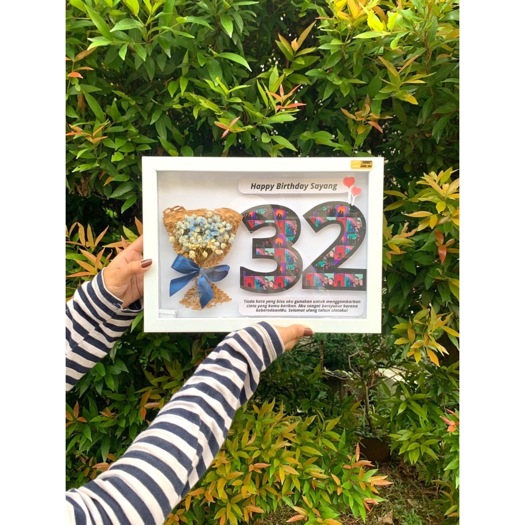 Jual Lightning Mozaik Number Acrylic 3D / Rekomendasi Foto Mozaik Art Custom / Hadiah Ulang ...