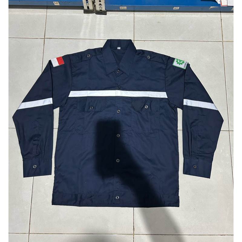 Jual SERAGAM SAFETY PROYEK KATELPACK WEARPACK SAFETY KEMEJA ATASAN ...