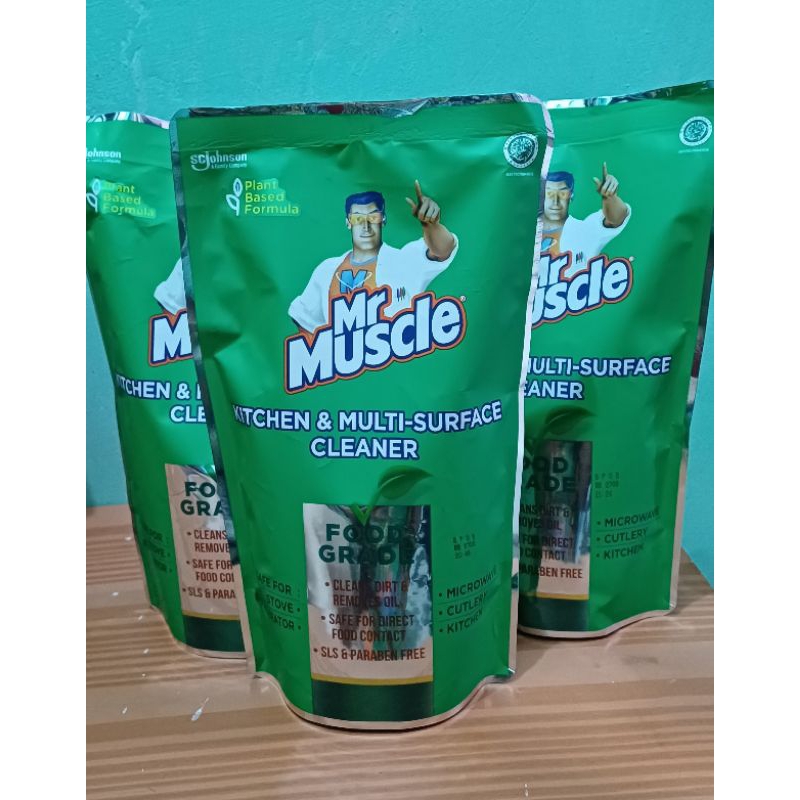 Jual Mr Muscle Kitchen & Multi-Surface Cleaner 480ml | Shopee Indonesia