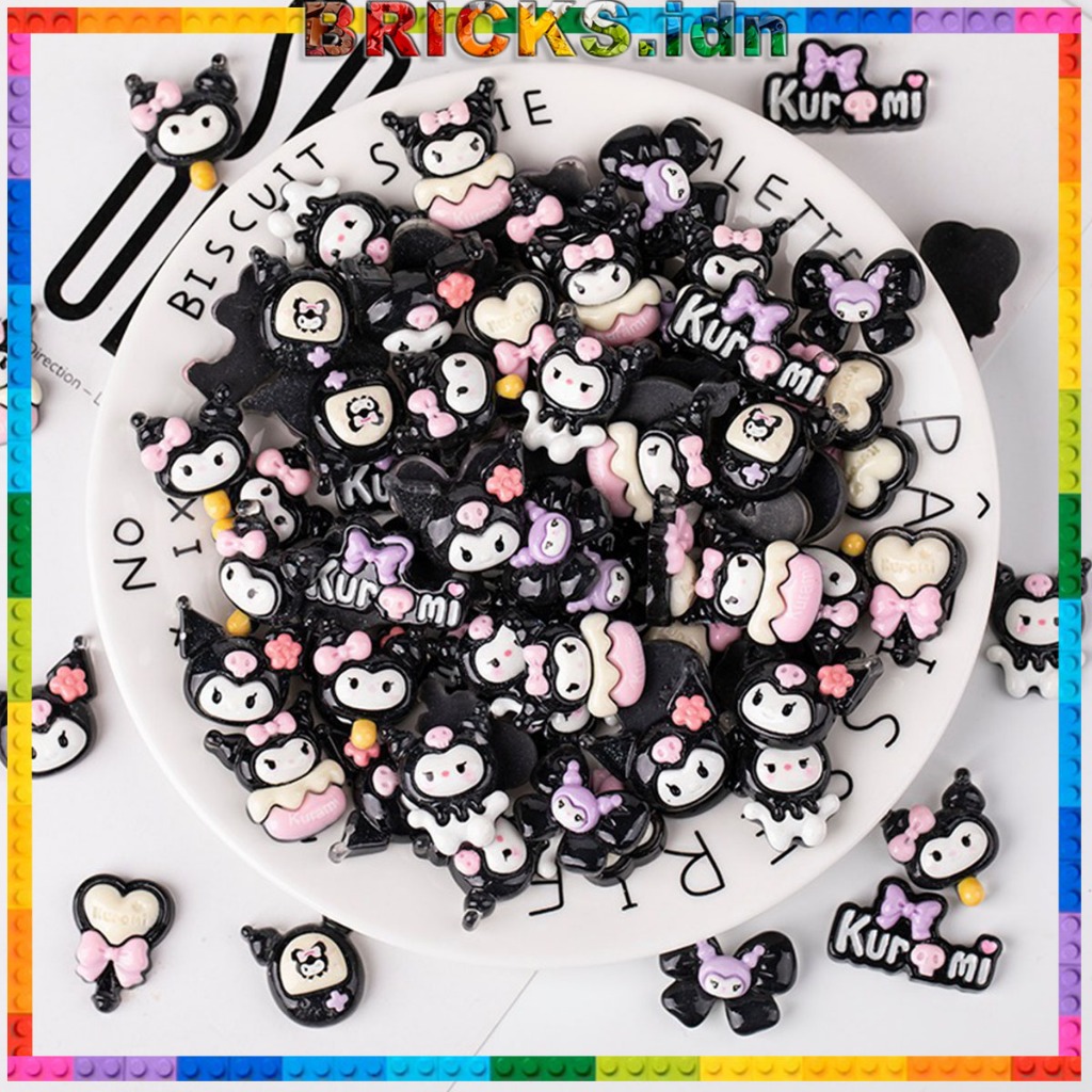 Jual Stiker 3D Clay Resin DIY Botol Minum Aksesoris Motif Kuromi Lucu ...