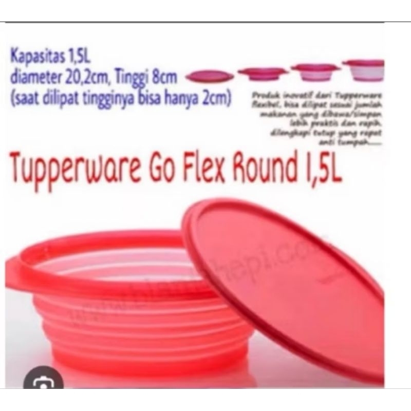 Jual NEW!! GO FLEX 1,5L Tupperware | Shopee Indonesia