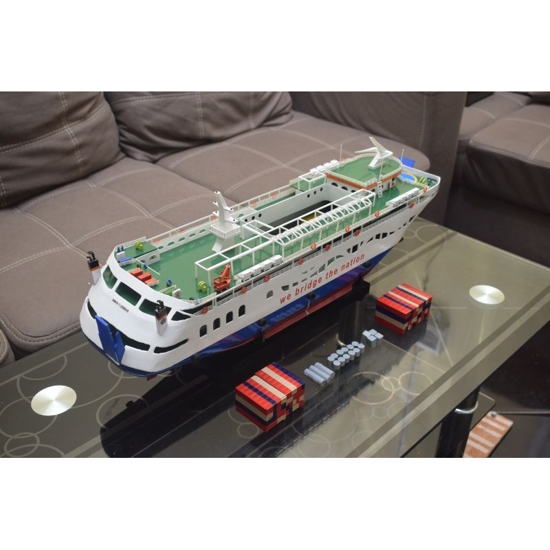 Jual (PO/PRE ORDER)MINIATUR KAPAL FREE FLOATING UKURAN 60CM|ALATPERGA ...
