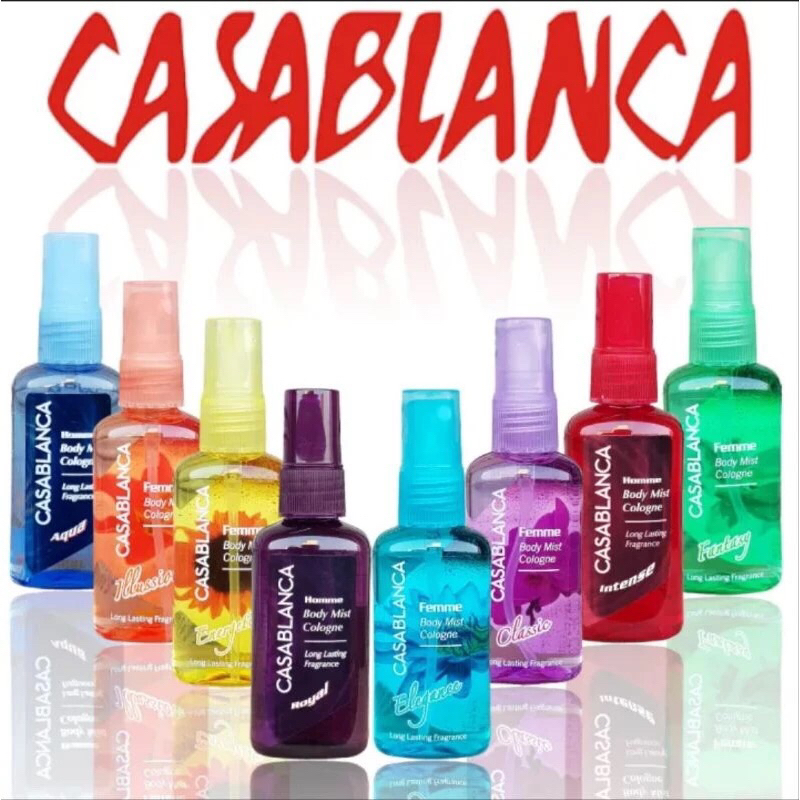 Jual Casablanca Body Mist Cologne 50ml | Shopee Indonesia