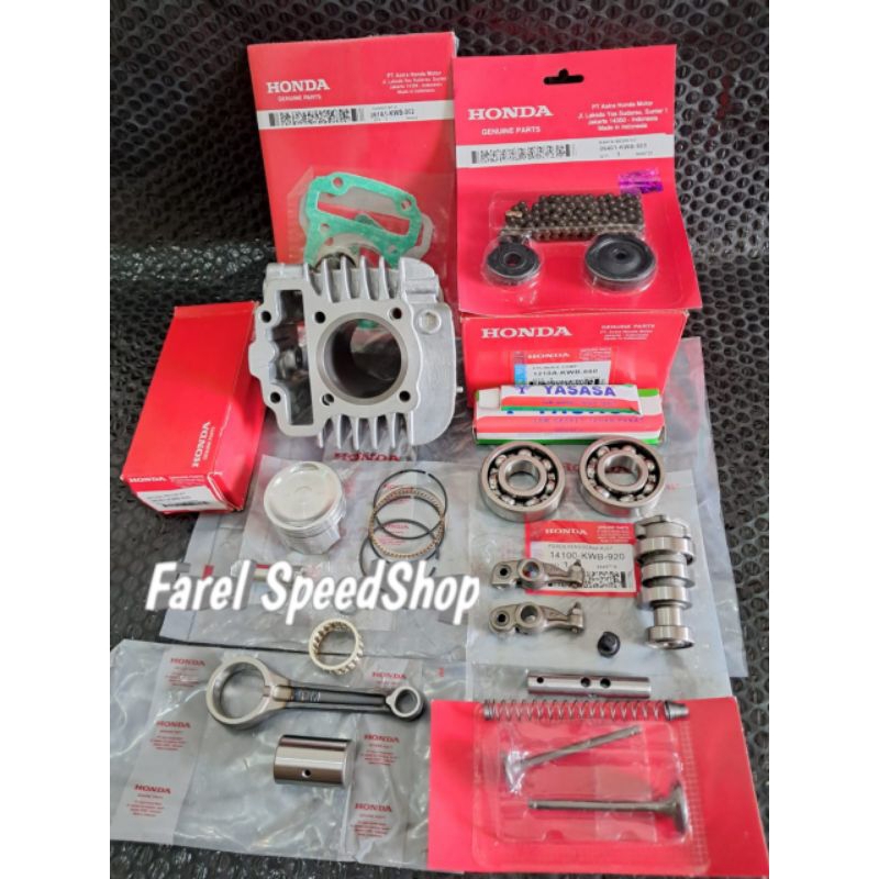 Jual Blok Seher Paket Komplit Honda Revo Absolute 110 Revo Fit 110 Blade Lama 110 Blade New ...