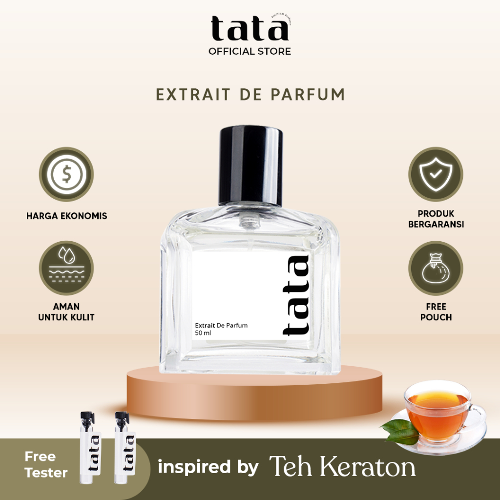 Jual Tata Perfume - Parfum Teh Keraton unisex Extrait De Parfum ...