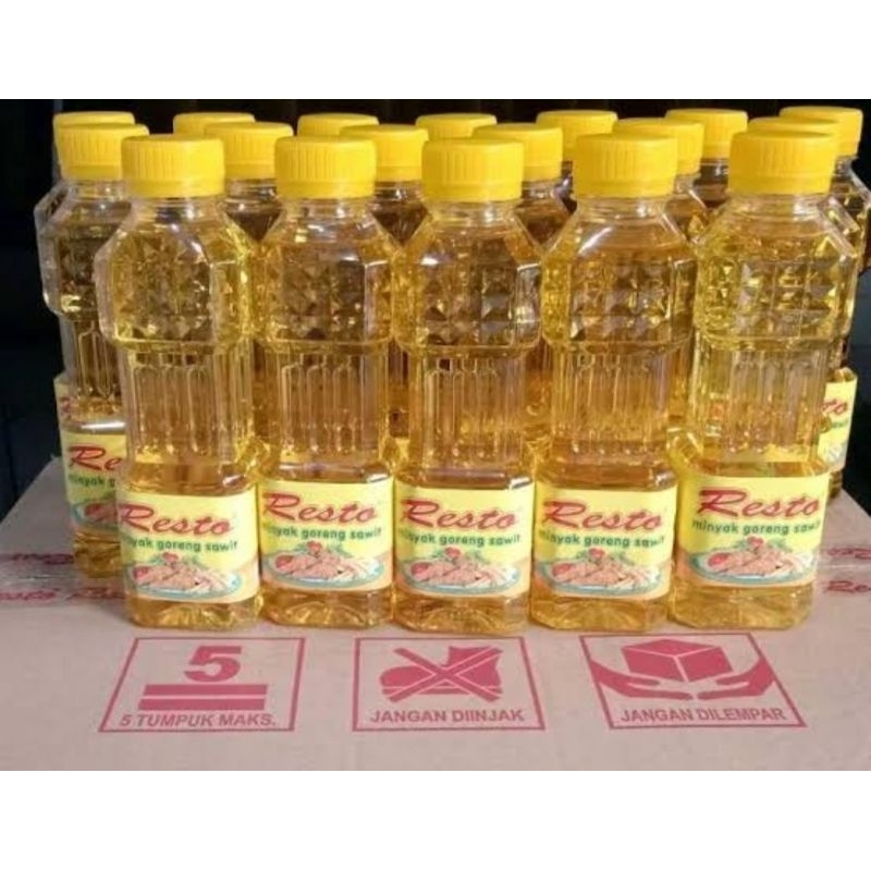 Jual PROMO Minyak goreng resto 250ml isi 24 pcs minyak kelapa sawit ...