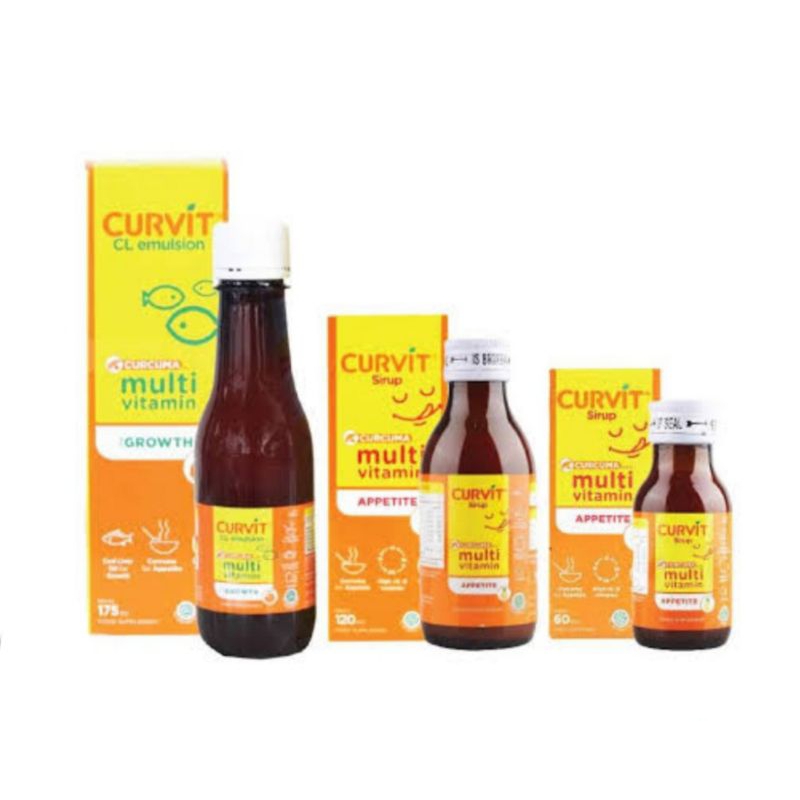 Jual Curvit Syrup Varian - Vitamin Untuk Menambah Nafsu Makan Anak ...