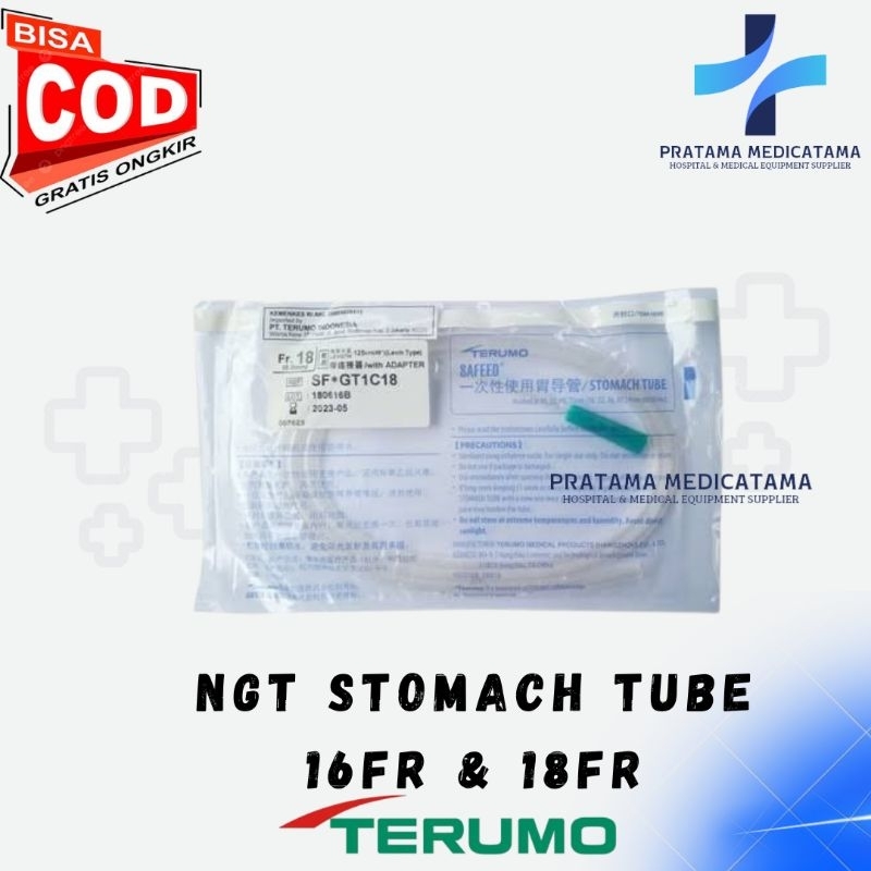 Jual NGT Selang Sonde Makan Dewasa Terumo Stomach Tube | Shopee Indonesia
