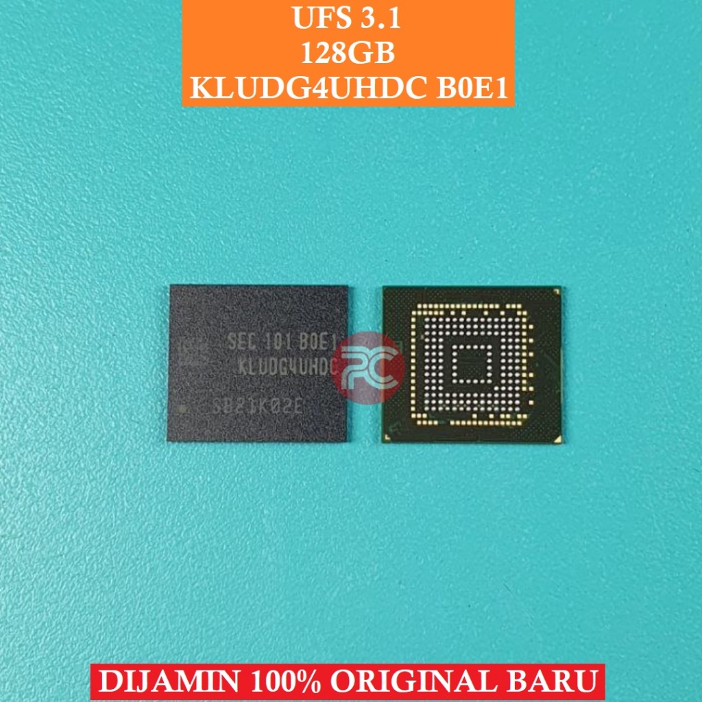Jual IC UFS 128 GB KLUDG4UHDC B0E1 Original Baru 128GB UFS 3.1 | Shopee ...